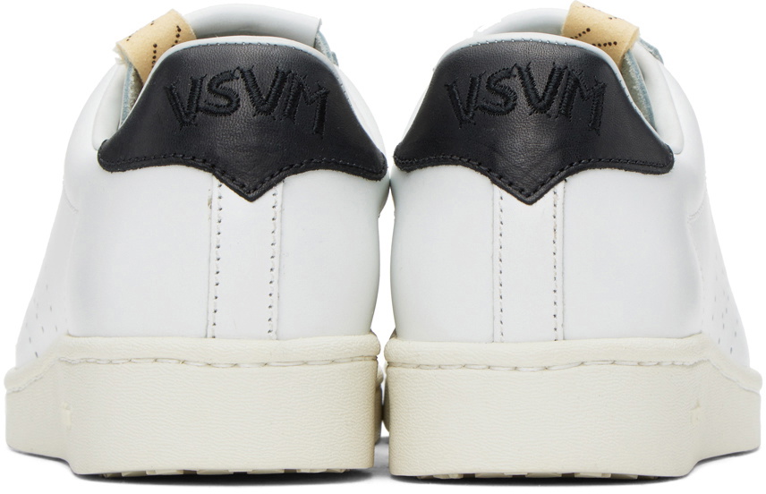 visvim White & Black Corda Folk Sneakers Visvim