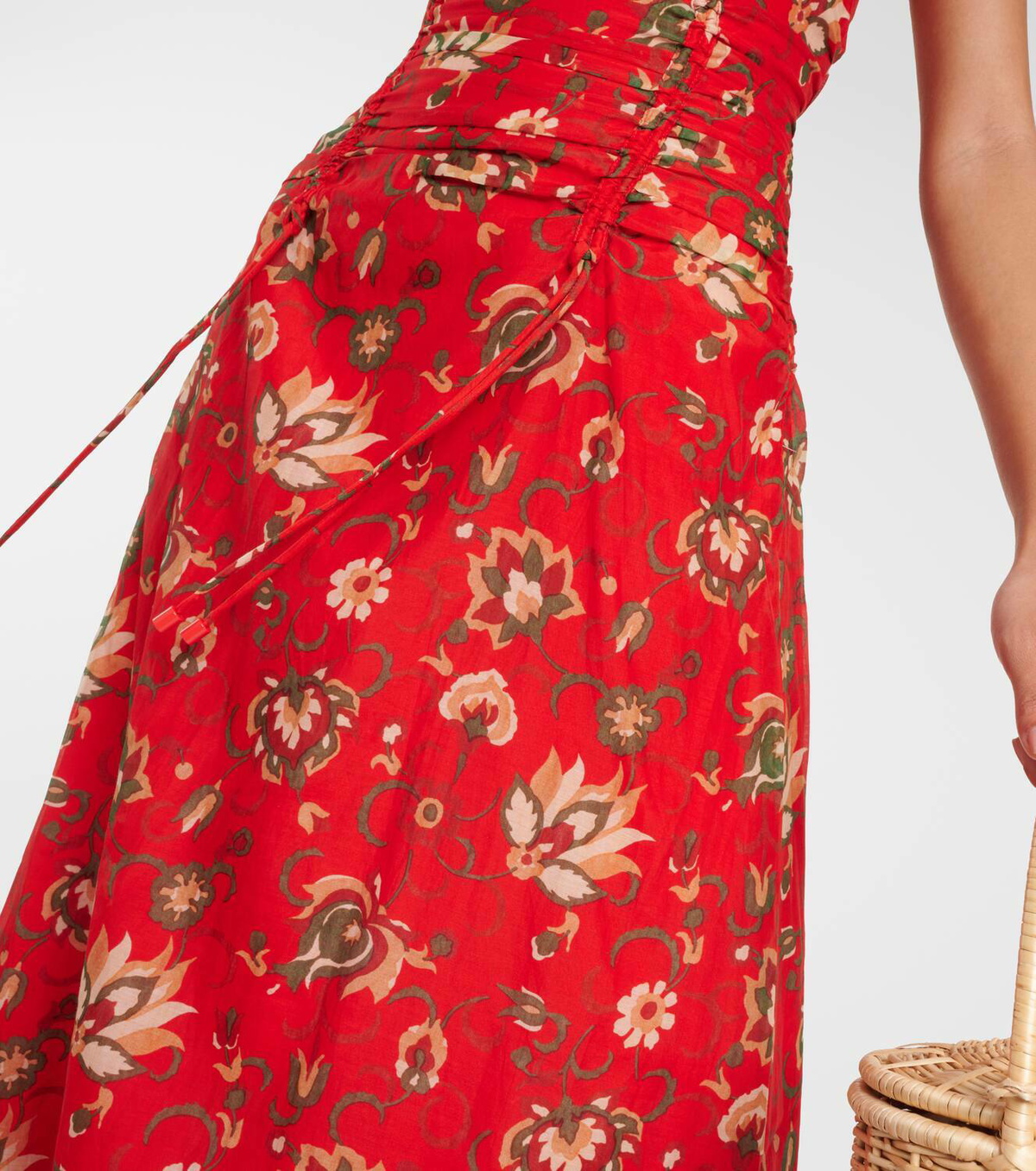 SIR Reyes printed cotton and silk maxi dress SIR.