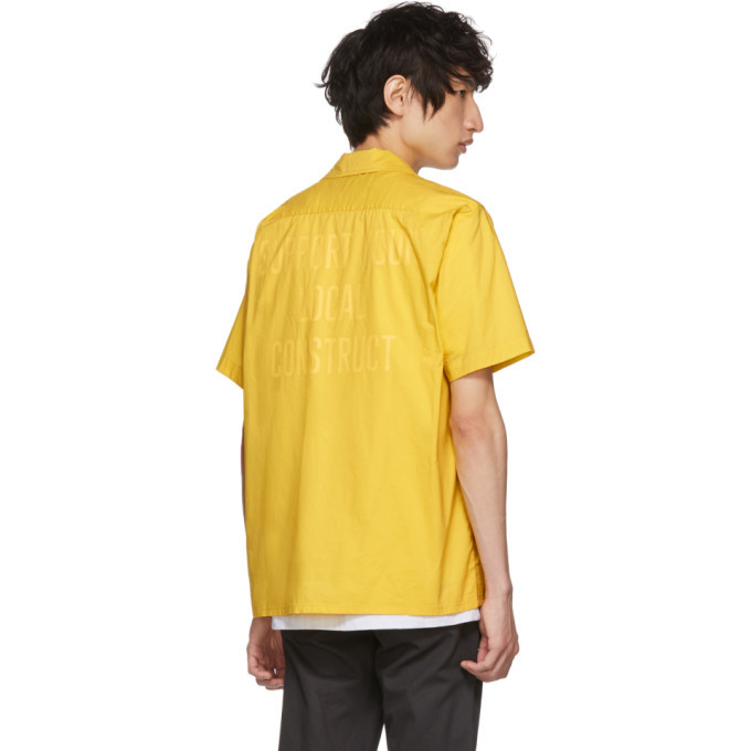 Dickies Construct Yellow Work Shirt Dickies Construct