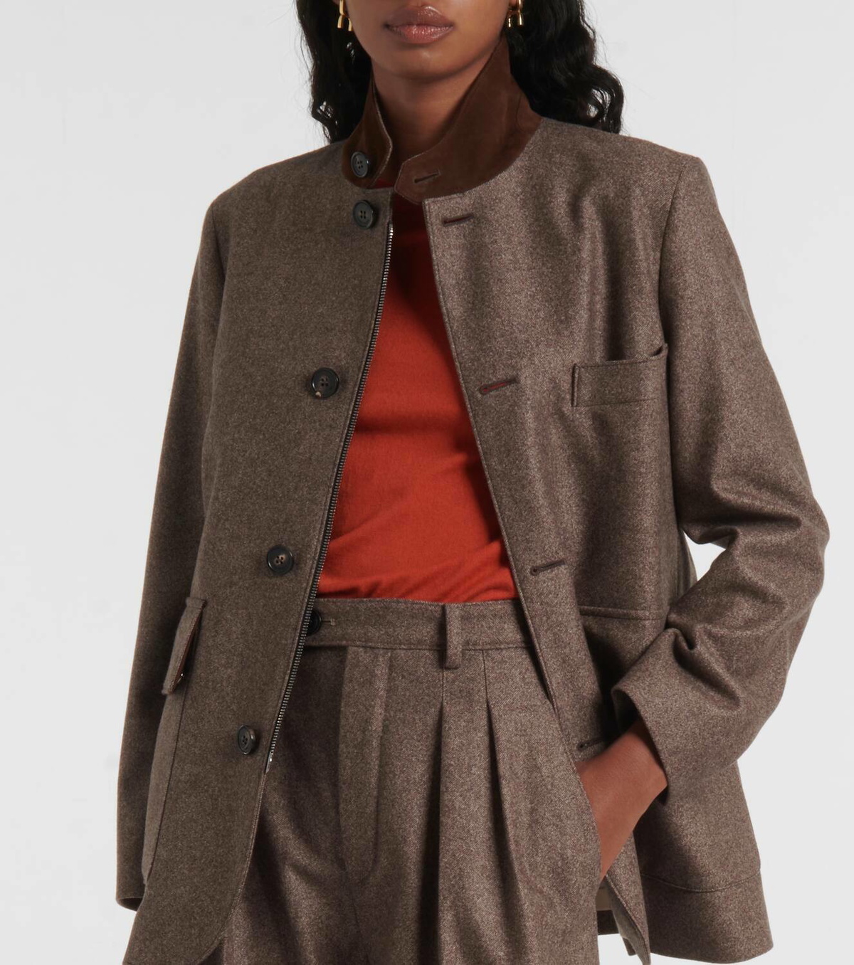 Loro Piana Wool and cashmere jacket Loro Piana