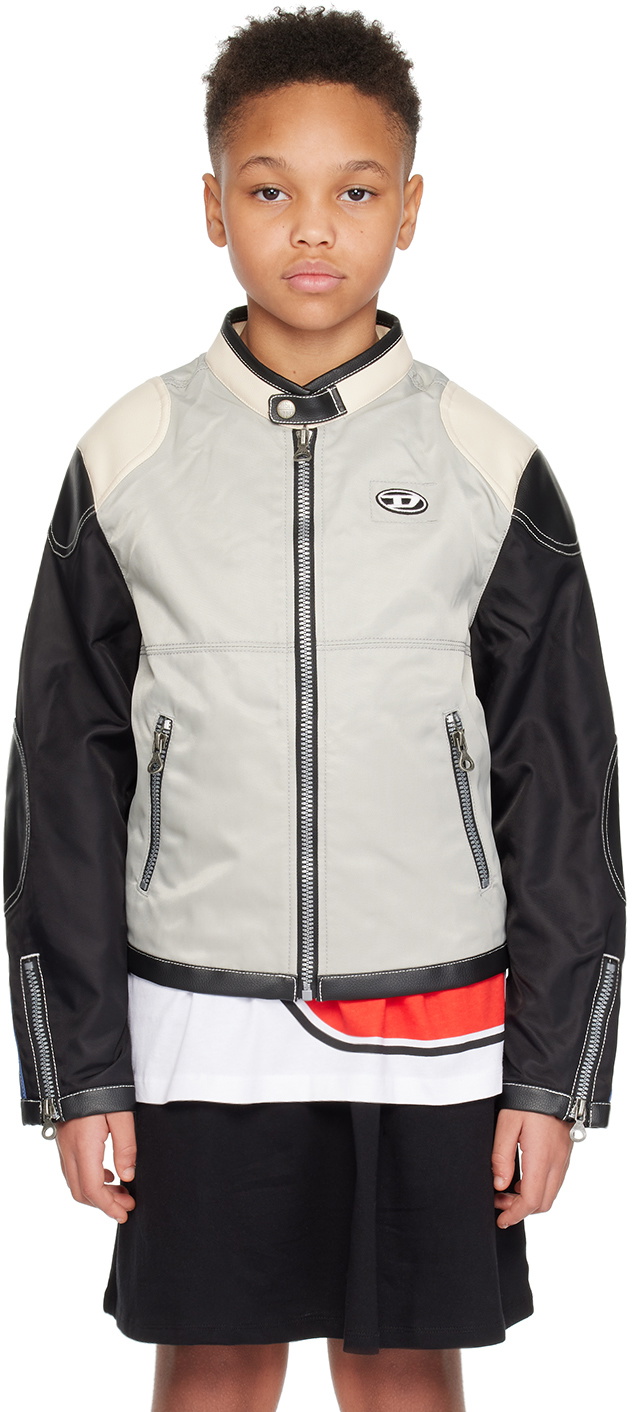 Diesel Kids Gray Jkreator Jacket Diesel