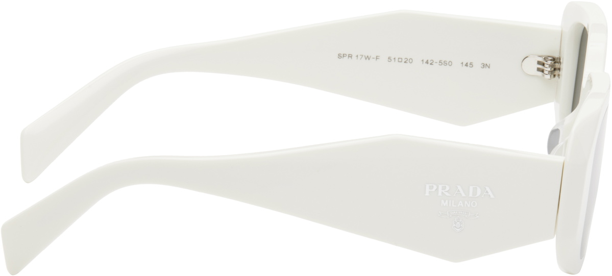 Prada Eyewear White Symbole Sunglasses Prada
