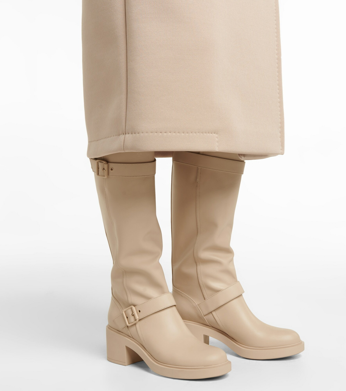 Gianvito Rossi - Ryder knee-high leather boots Gianvito Rossi