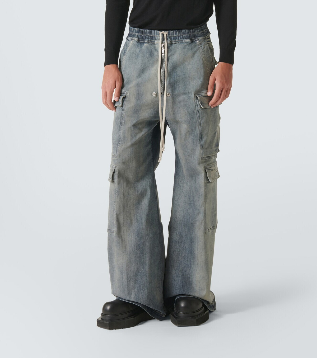 Rick Owens Jumbo Bela cotton-blend cargo pants Rick Owens