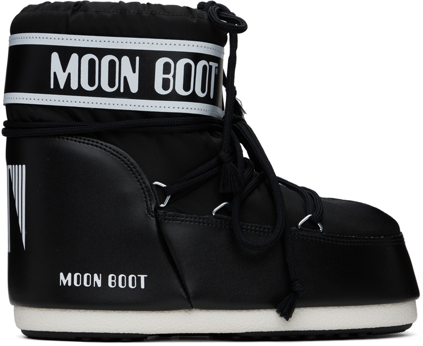 Moon Boot Black Icon Low Boots Moon Boot
