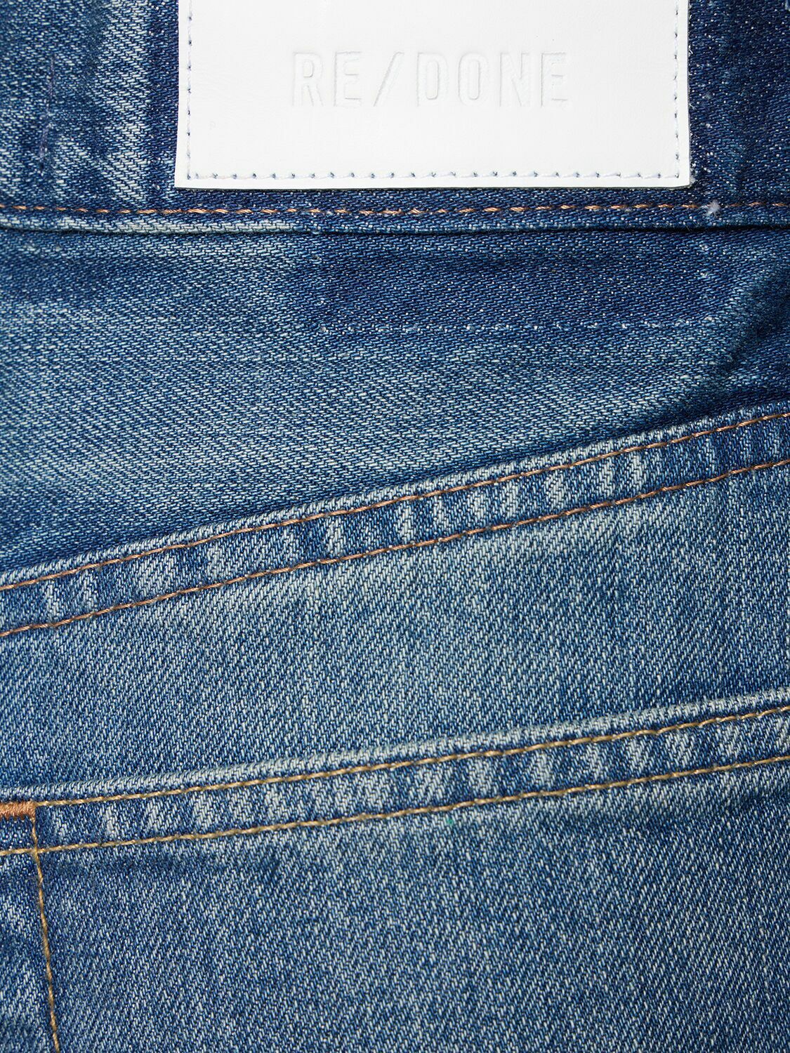 RE/DONE - 50s Raw Cut Denim Shorts Re/Done