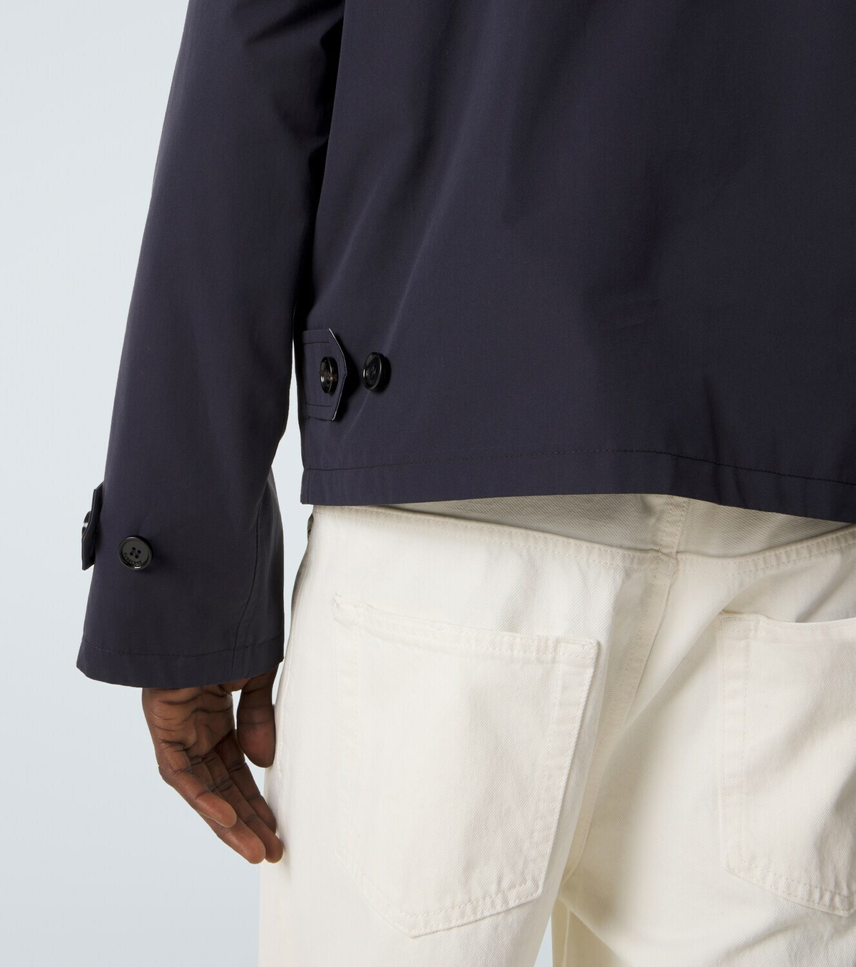 Burberry Burberry Check cotton blouson jacket Burberry