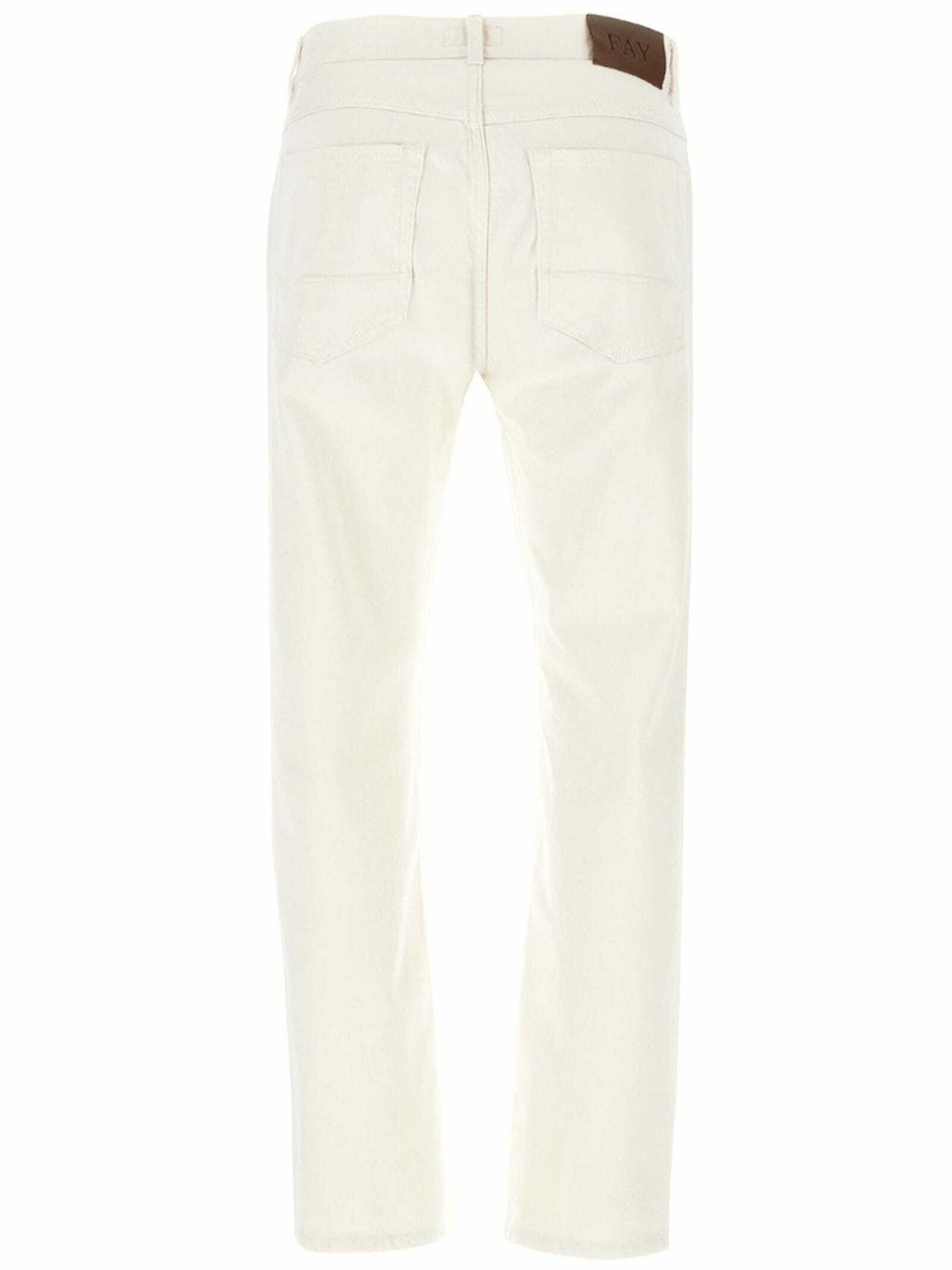 Fay Straight Leg 5-pocket Jeans Fay
