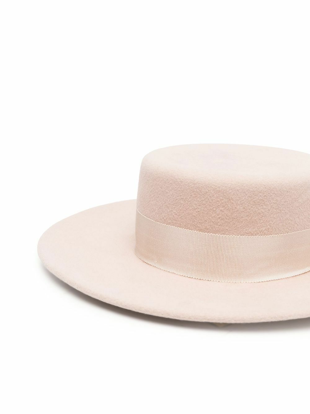RUSLAN BAGINSKIY - Canotier Monogram Felt Hat Ruslan Baginskiy