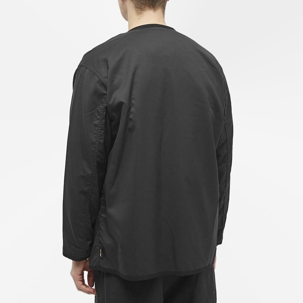 Comme des Garçons Homme Men's Nylon Liner Zip Jacket in Black Comme des ...