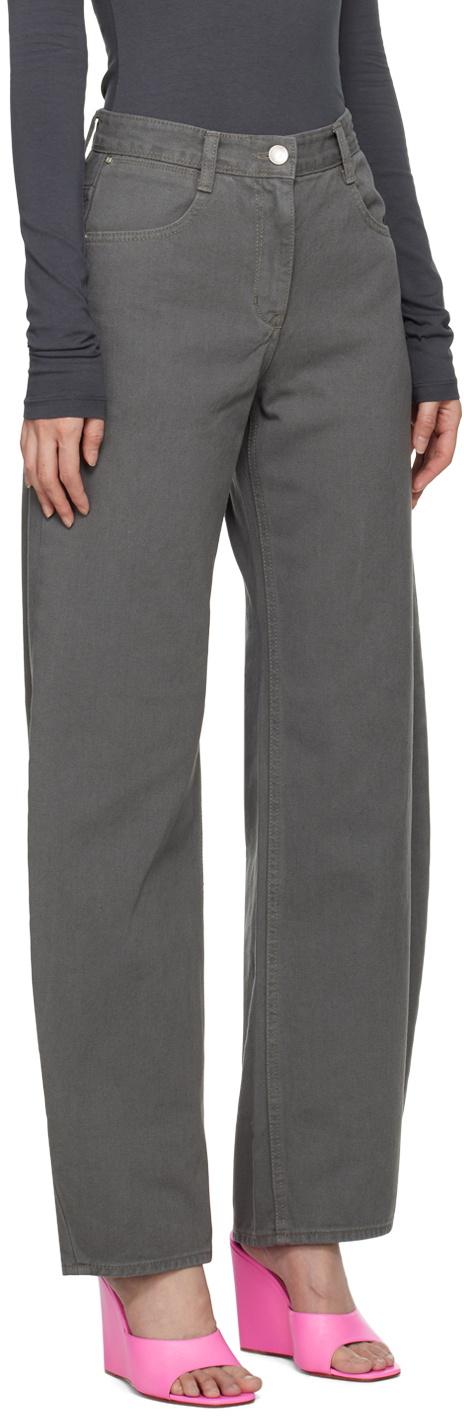 LOW CLASSIC Gray Cocoon Jeans Low Classic