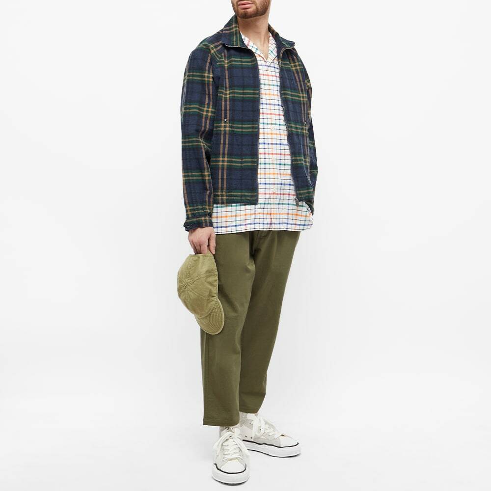 Nigel Cabourn Men's Camp Collar Shirt in Multi Nigel Cabourn