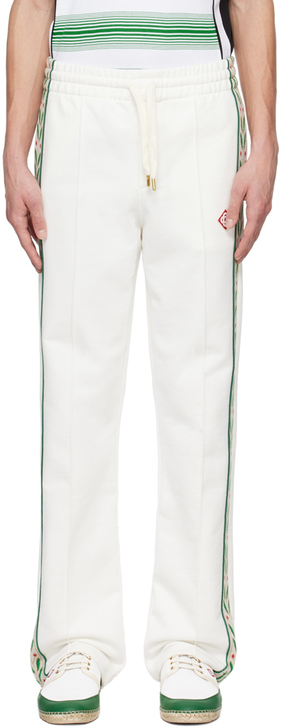 Casablanca Off-White Laurel Sweatpants Casablanca
