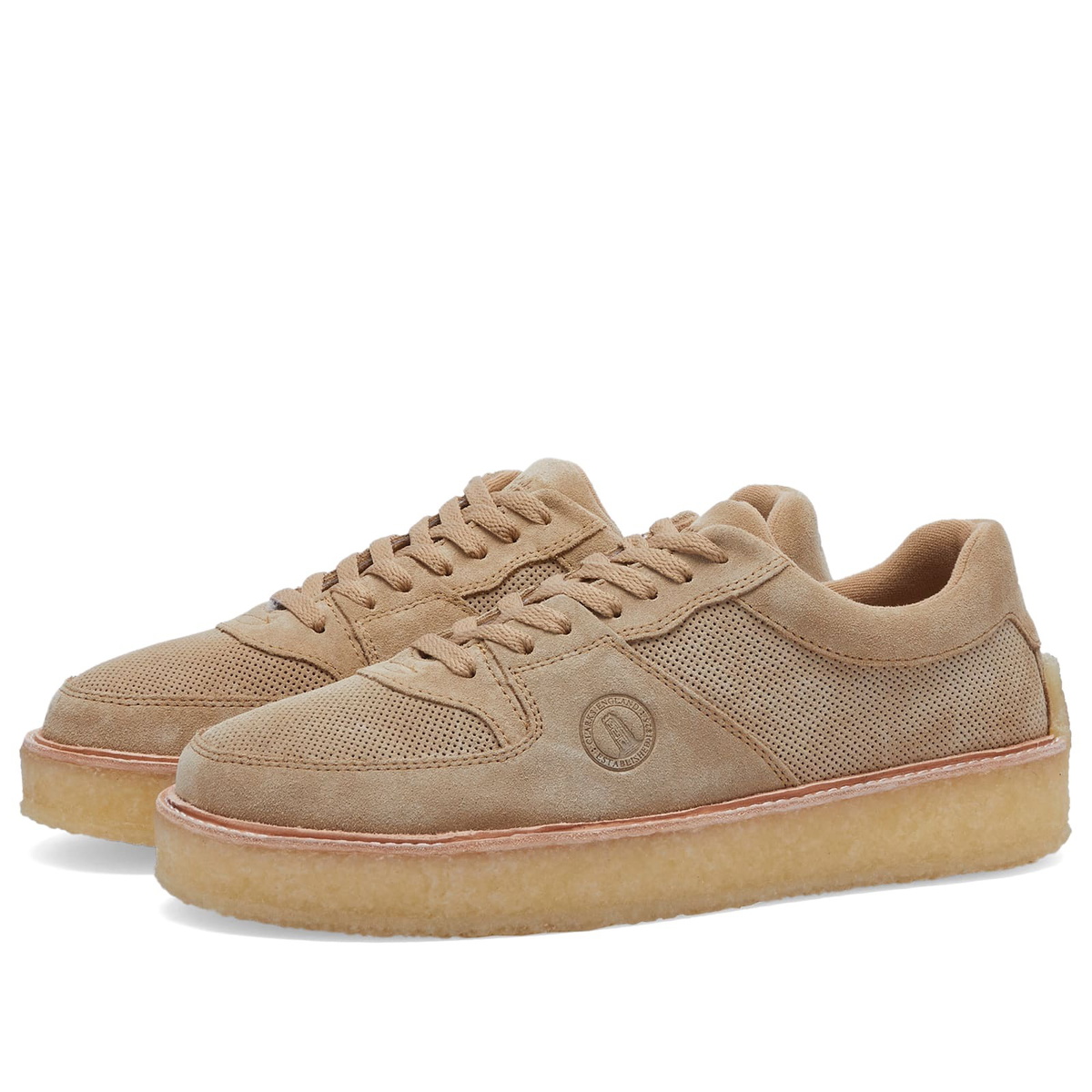 Clarks Originals Men's x Ronnie Feig Sandford in Desert Tan Suede ...