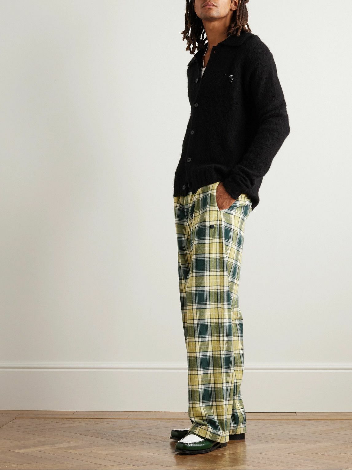 Acne Studios - Kabriel Embroidered Wool Cardigan - Black Acne Studios