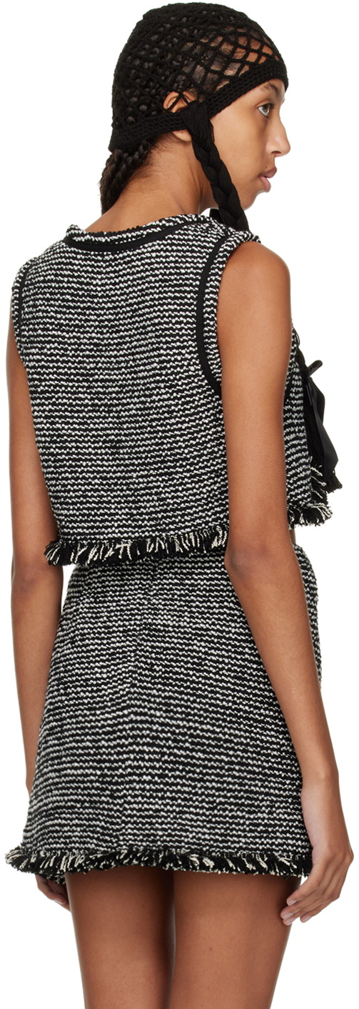 Anna Sui Black Braided Hair Hat Anna Sui