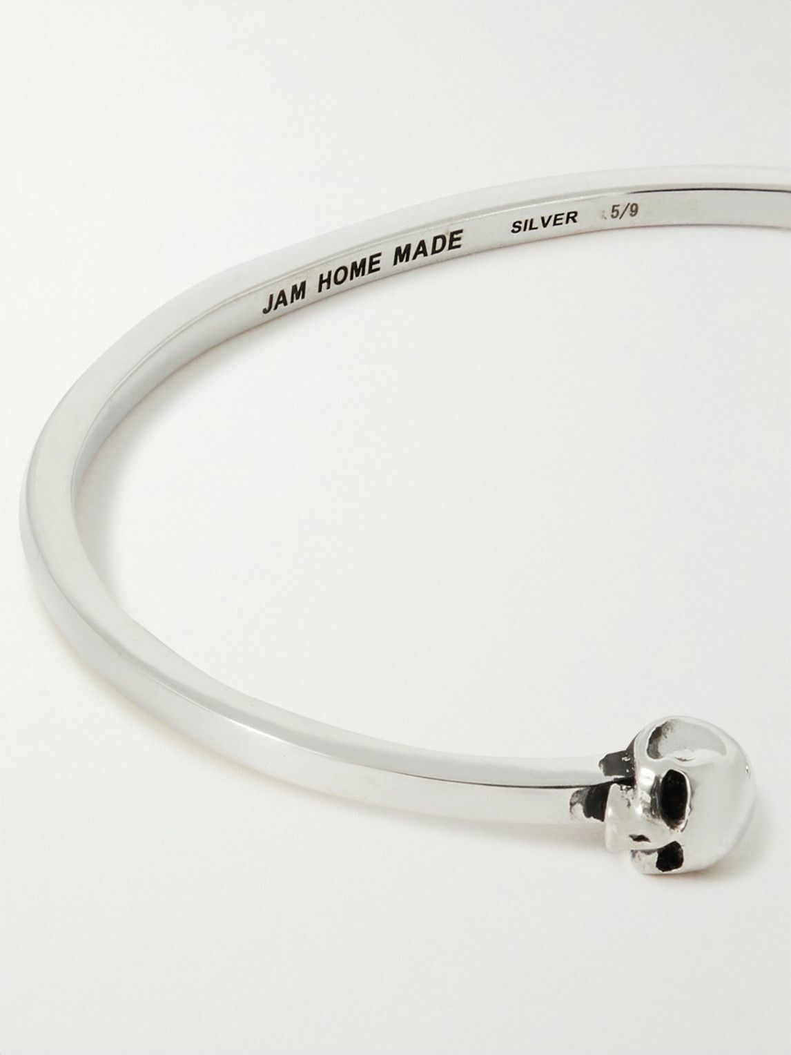 Jam Homemade - Revolution Skull Silver Cuff - Silver Jam Homemade