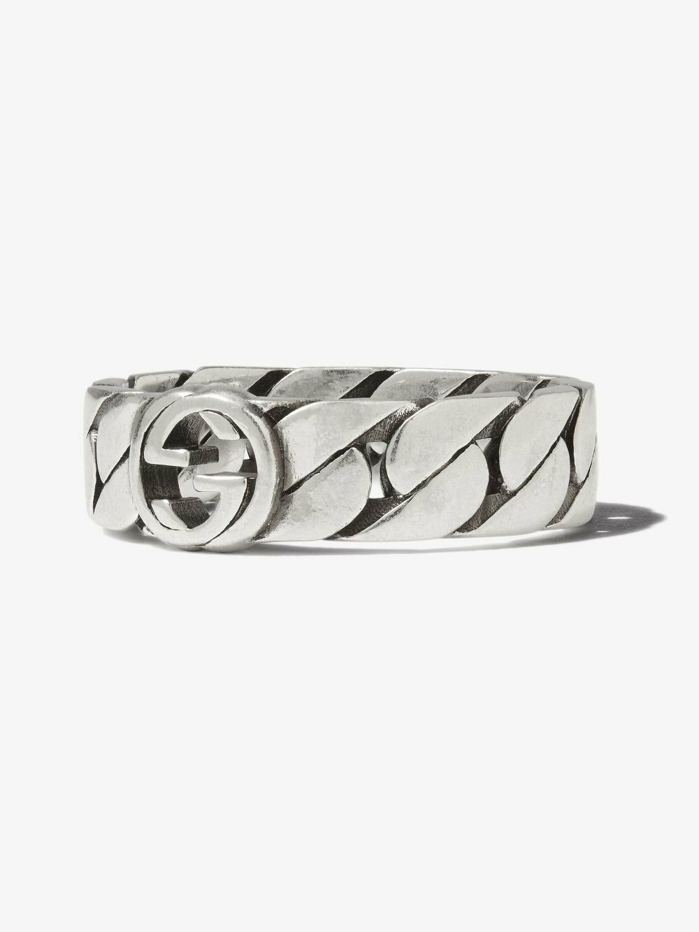 Gucci Sterling Silver Interlocking G Ring Gucci