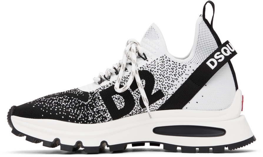 Dsquared2 Black & White Run DS2 Sneakers Dsquared2
