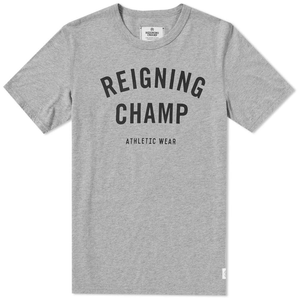 Reigning Champ Gym Logo Tee Reigning Champ
