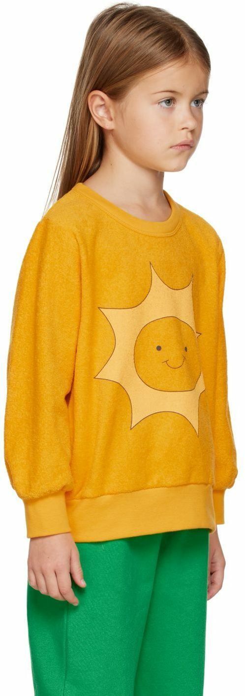TINYCOTTONS Kids Yellow Tiny Sun Sweatshirt TINYCOTTONS