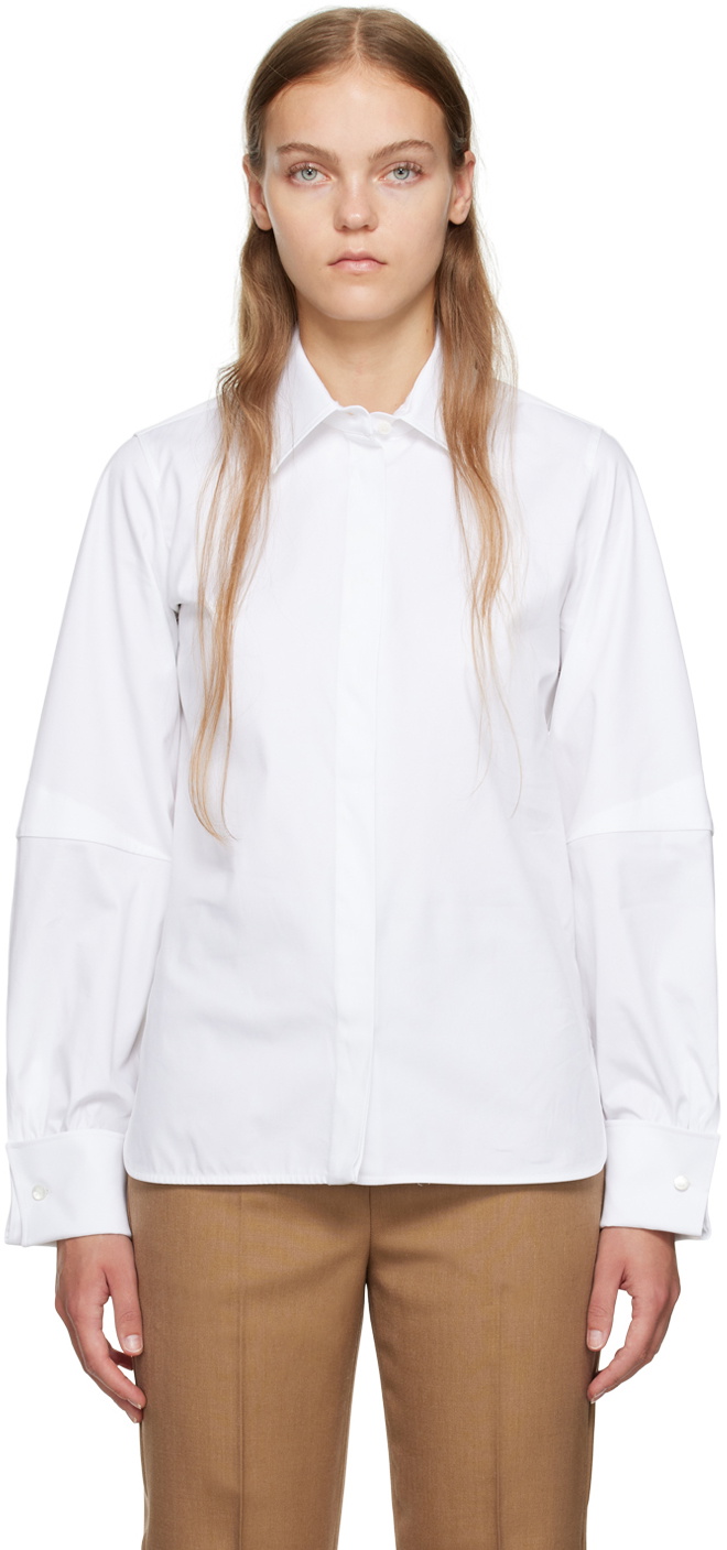 Max Mara White Button Shirt Max Mara