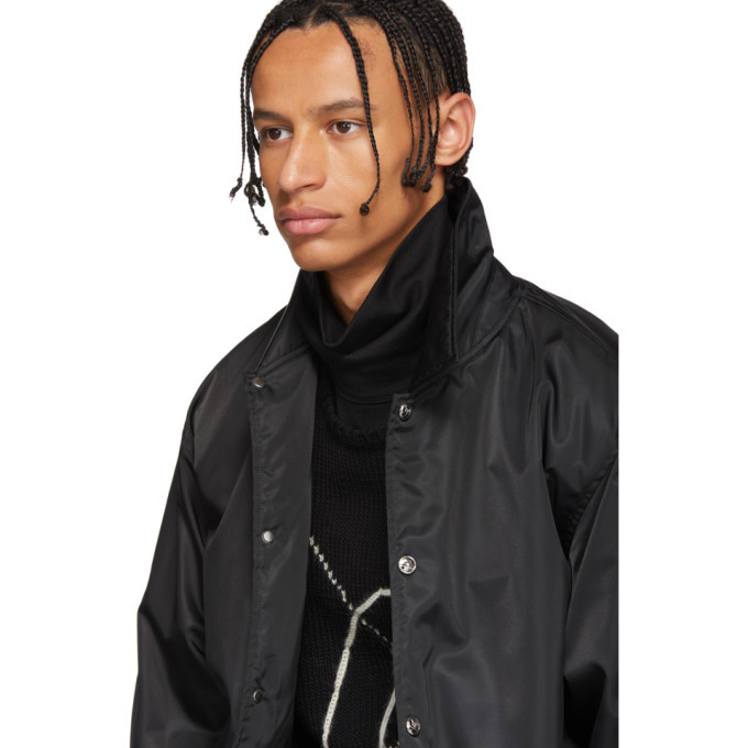 mastermind WORLD Black Skull Coaches Jacket MASTERMIND WORLD