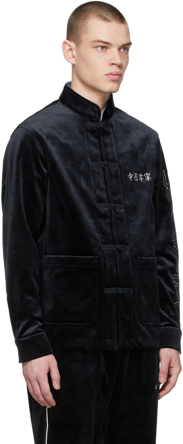Li-Ning Black Velvet Tang Jacket Li-Ning