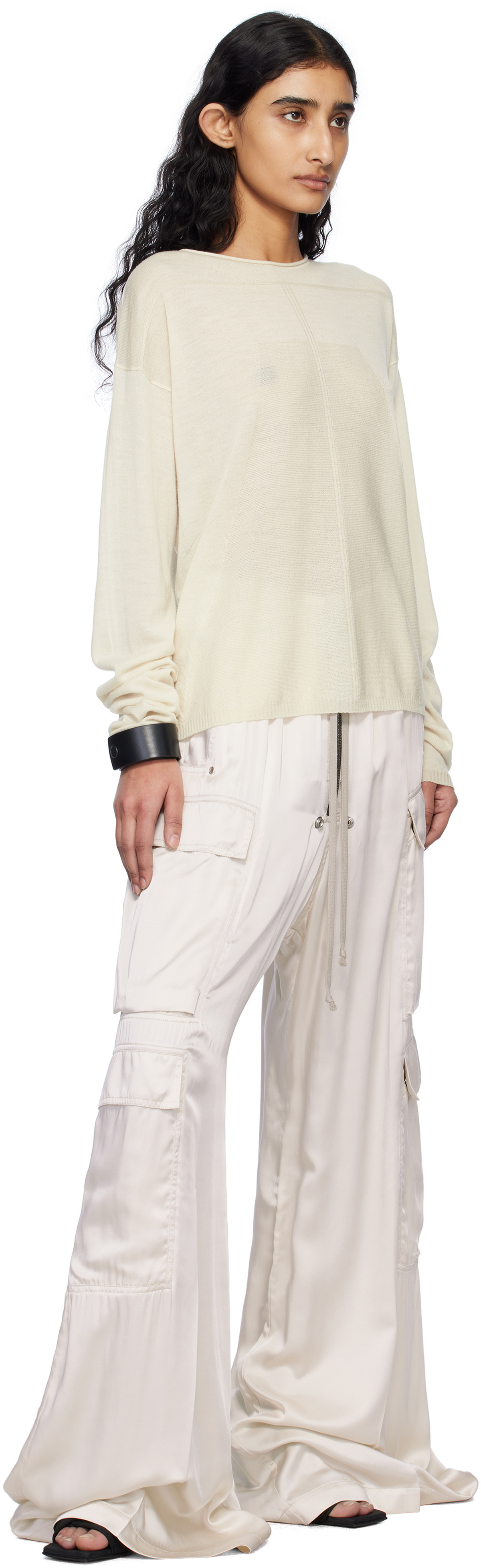 Rick Owens Off-White Hollywood Pull Sweater Rick Owens
