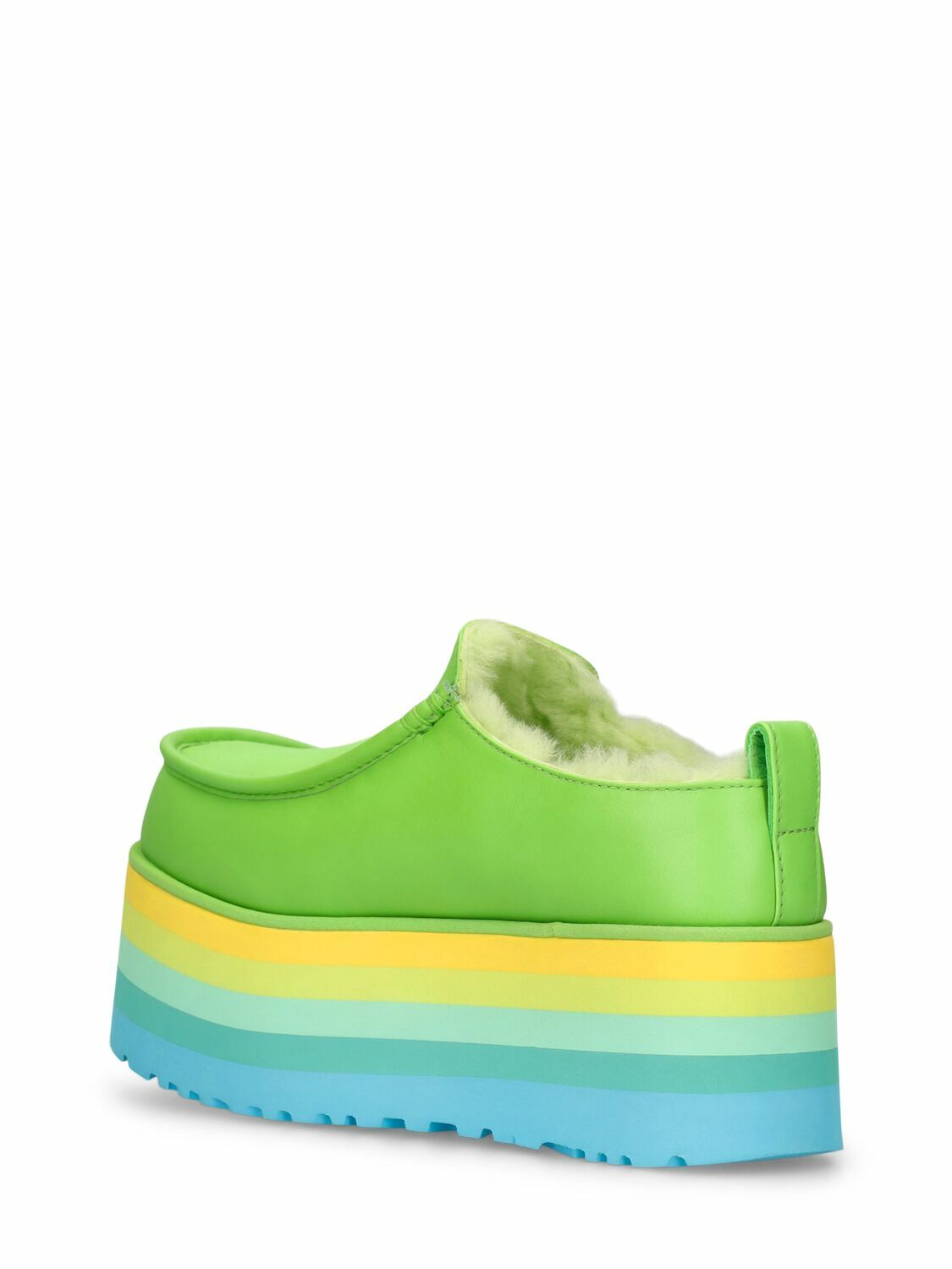 UGG 70mm Tasman Pride Leather Platforms Ugg
