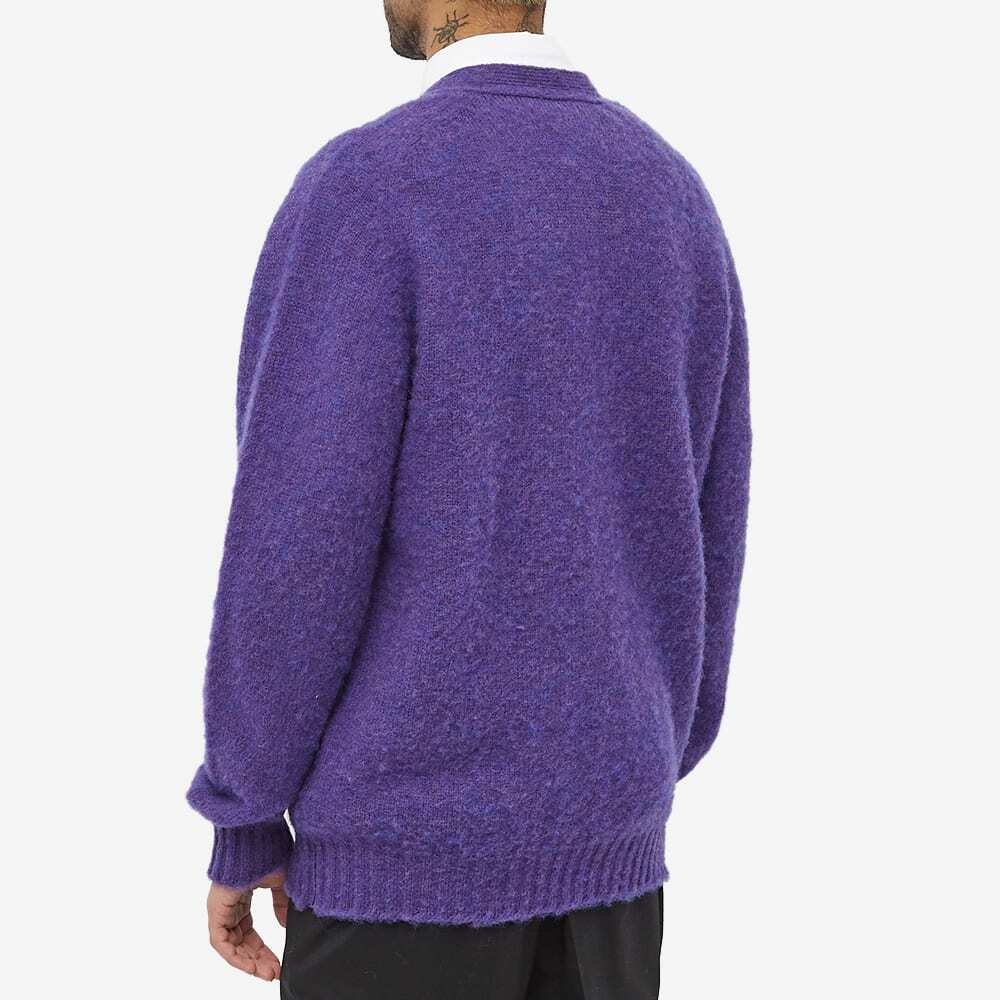 Howlin by Morrison Men's Howlin' Shaggy Bear Cardigan in Violet Eyes ...