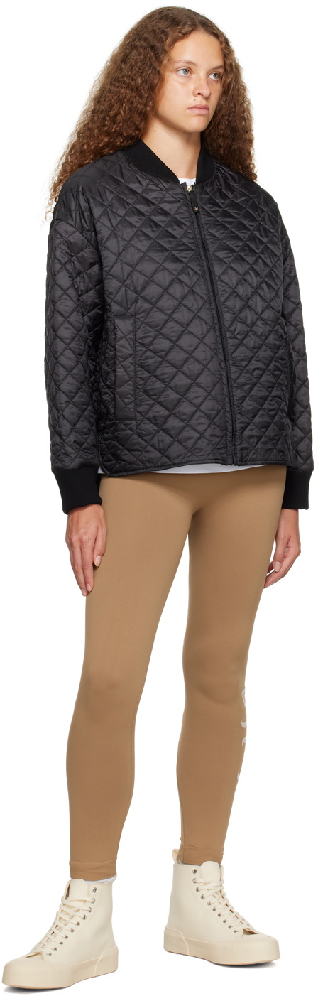 S Max Mara Black Maya Bomber Jacket S Max Mara