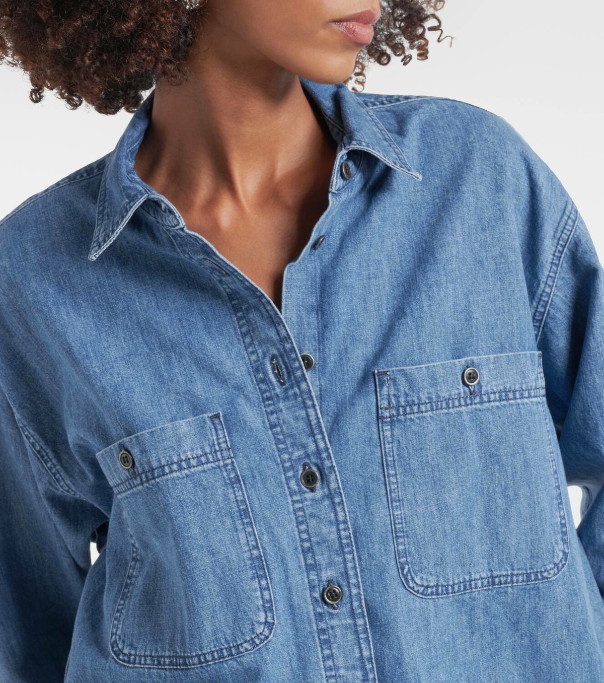 Marant Etoile Verane denim shirt Isabel Marant Etoile