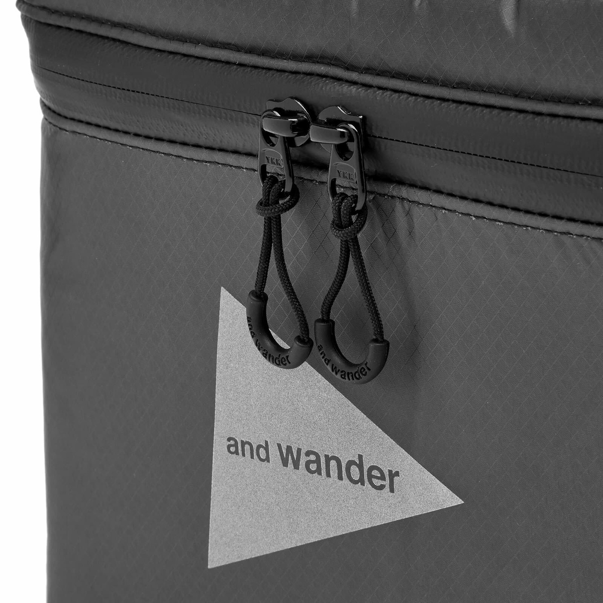 And Wander Men's Sil Small Soft Cooler in Charcoal and Wander