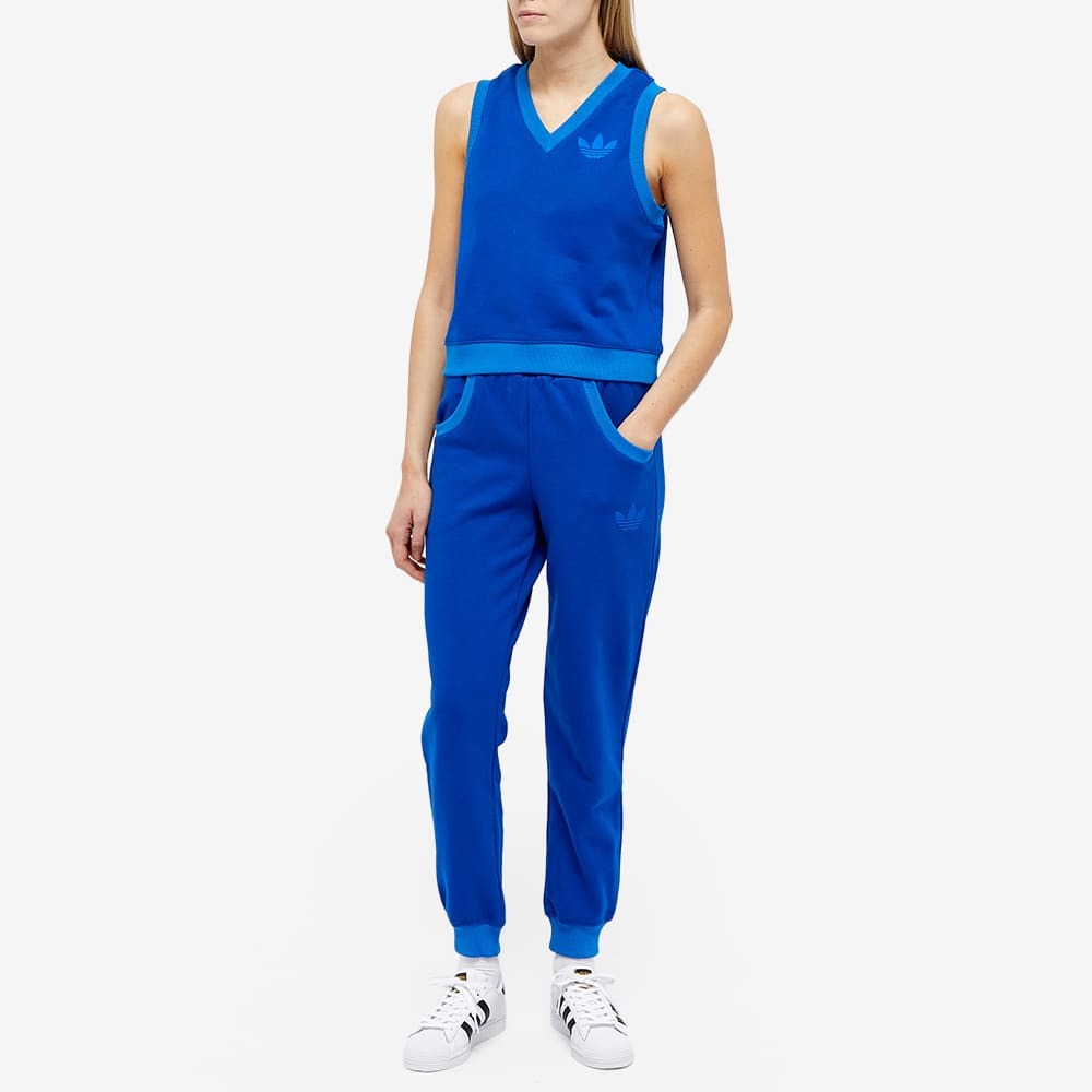 Adidas Women's Adicolor 70s Sweat Vest in Collegiate Royal adidas