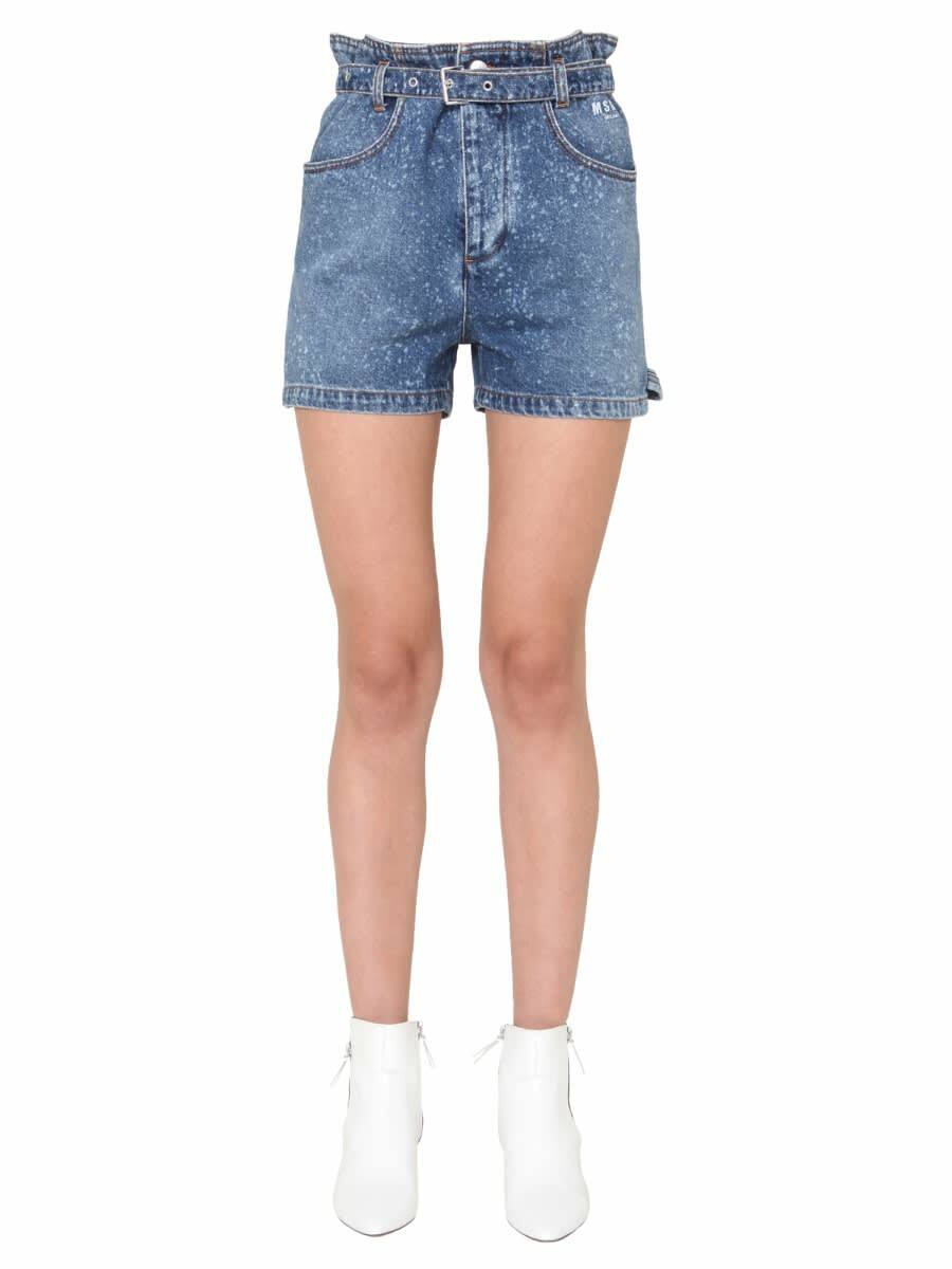 MSGM Denim Shorts MSGM