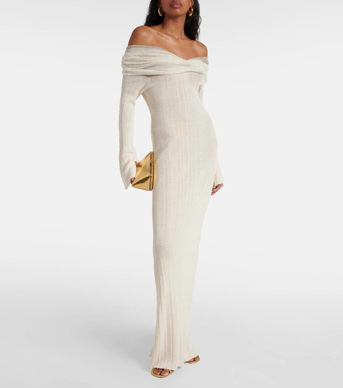 Aya Muse Joysa linen-blend maxi dress Aya Muse