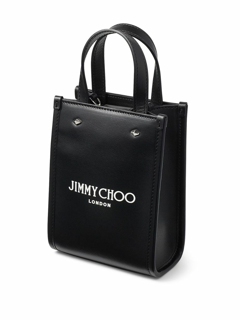 JIMMY CHOO - Mini N/s Tote Leather Shopping Bag Jimmy Choo