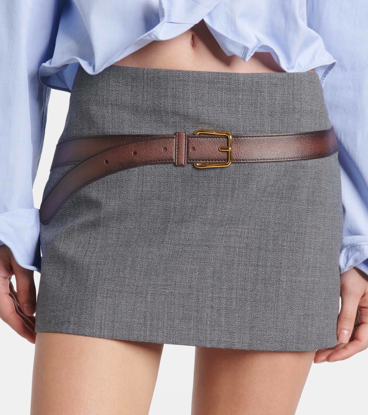 Prada Appliqué miniskirt Prada