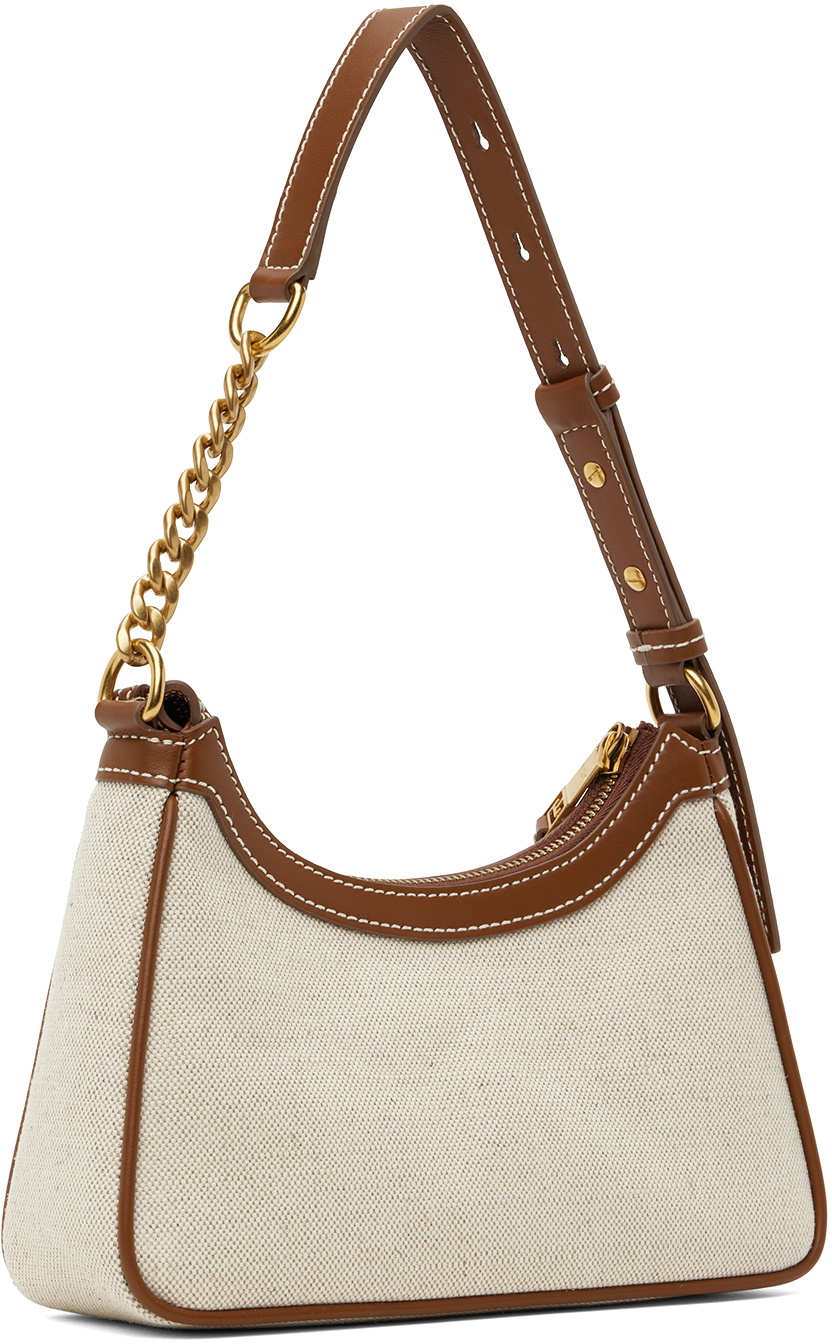 Balmain Brown & Beige B-Army Bag Balmain