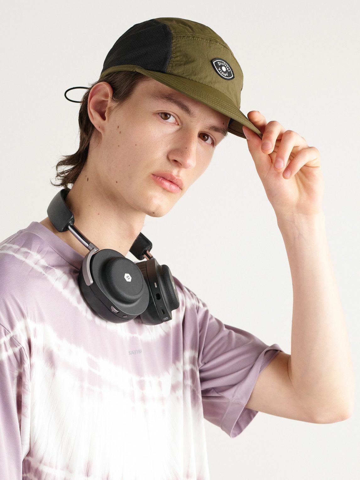 DISTRICT VISION - Logo-Appliquéd Panelled Shell and Mesh Cap District ...