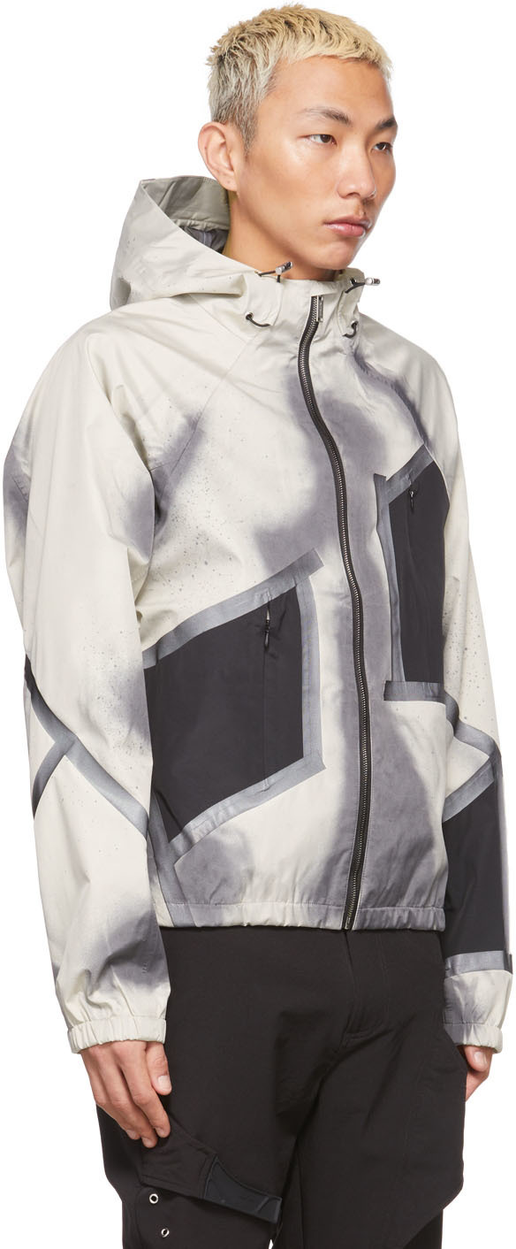 HELIOT EMIL Grey & Black Exuvia Jacket Heliot Emil