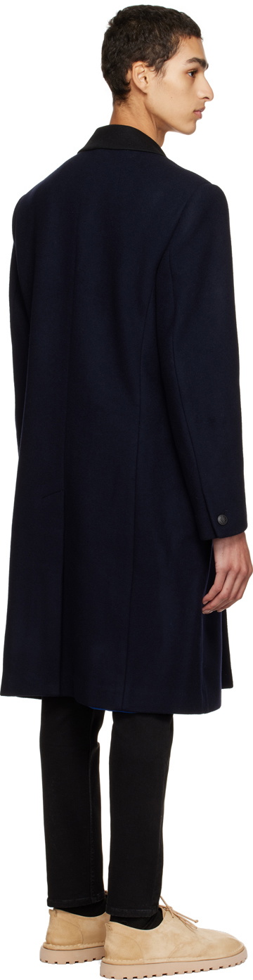 rag & bone Navy Cambridge Coat Rag and Bone