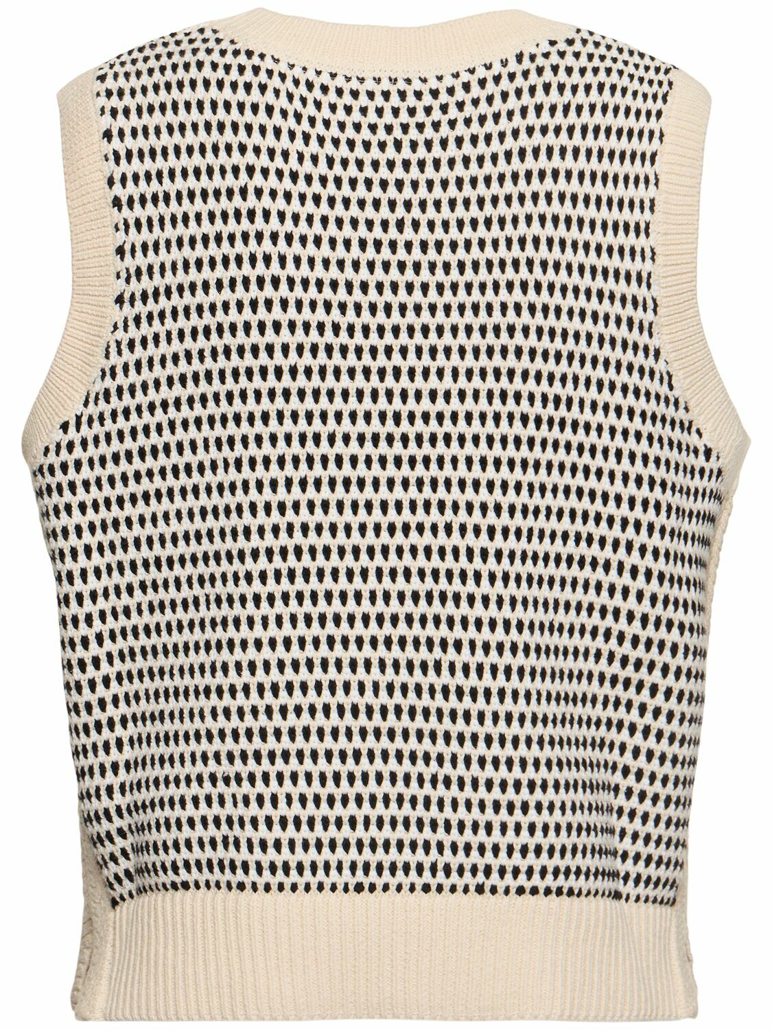 VARLEY Knowles Textured Knit Vest Varley