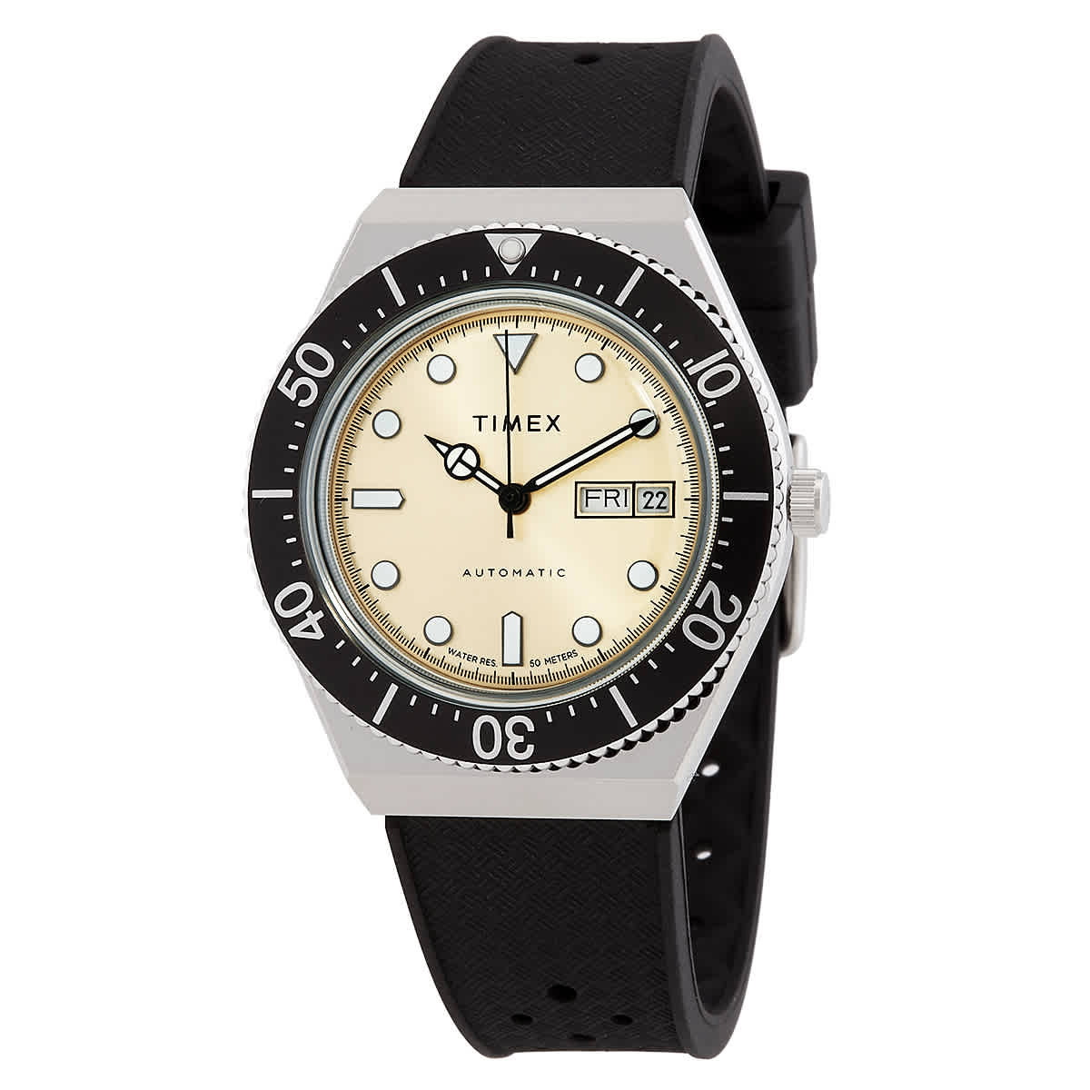 Timex M79 Automatic Champagne Dial Mens Watch TW2W47600 Timex
