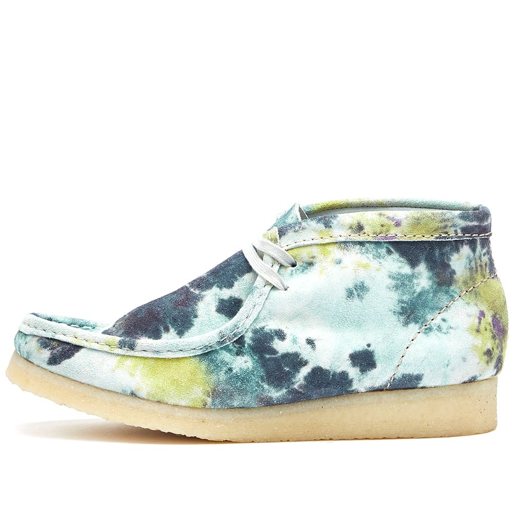 Clarks Originals Women's Wallabee Boot in Turquoise Tye Dye Clarks ...