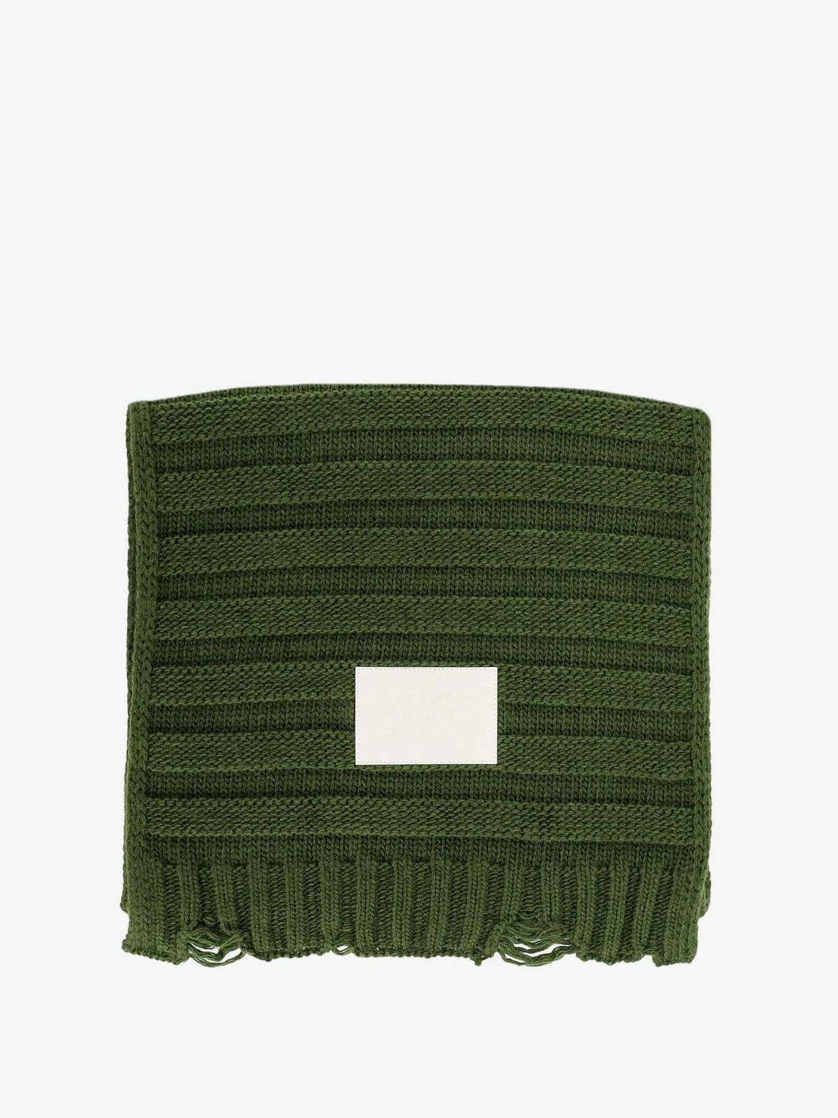 Mm6 Maison Margiela Scarf Green Mens MM6 Maison Margiela
