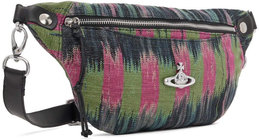 Vivienne Westwood Pink & Green'Ethical Fashion Africa' Paul Pouch ...