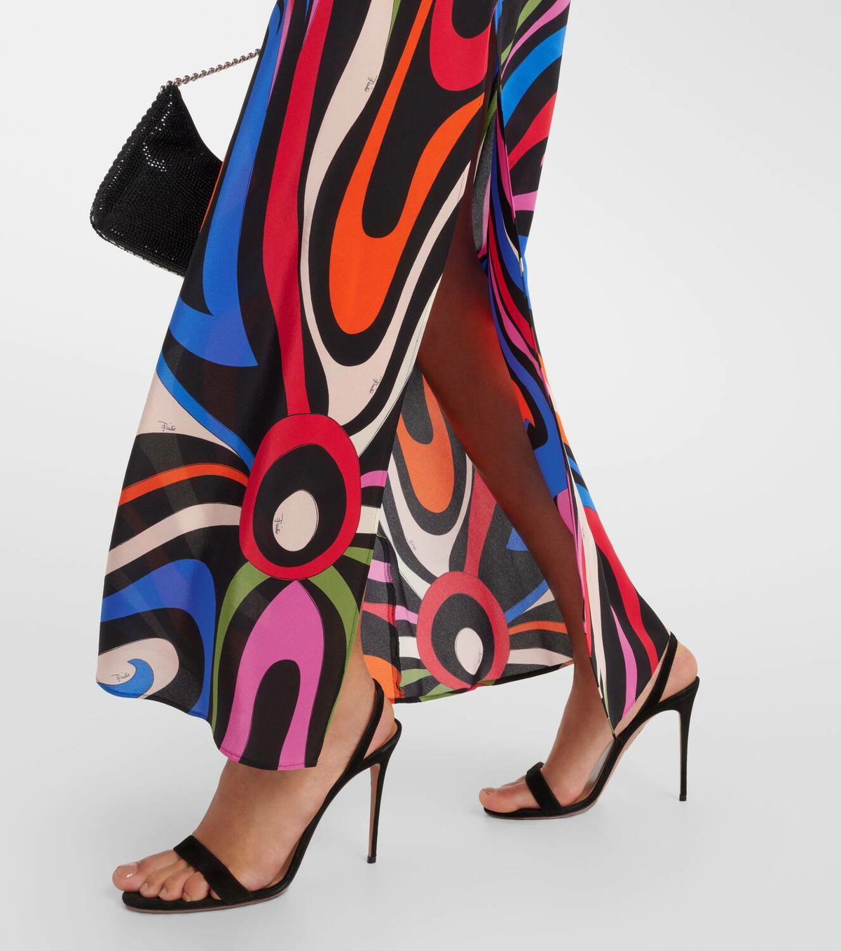 Pucci Marmo printed silk maxi dress Emilio Pucci