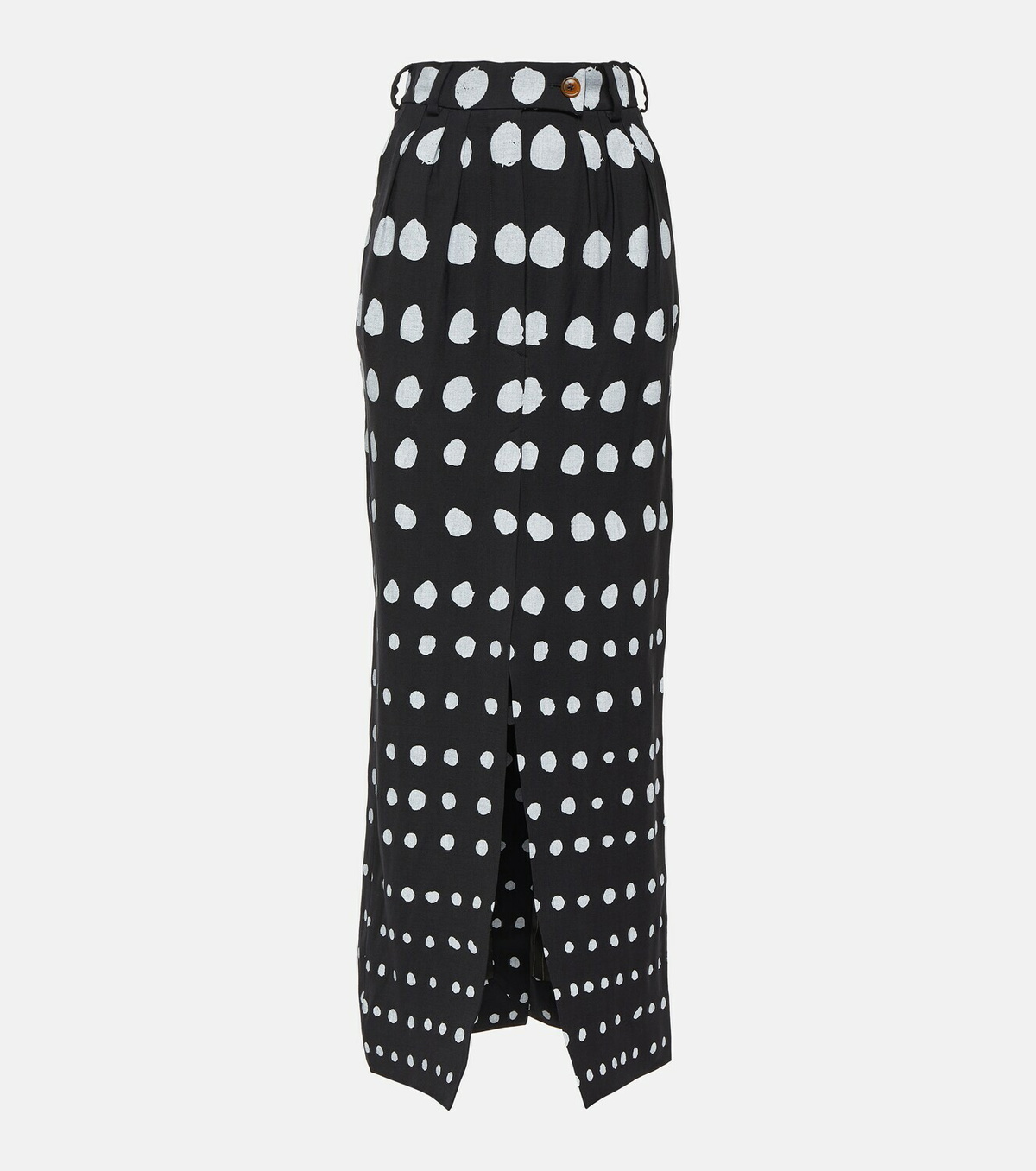 Vivienne Westwood Polka-dot wool maxi skirt Vivienne Westwood